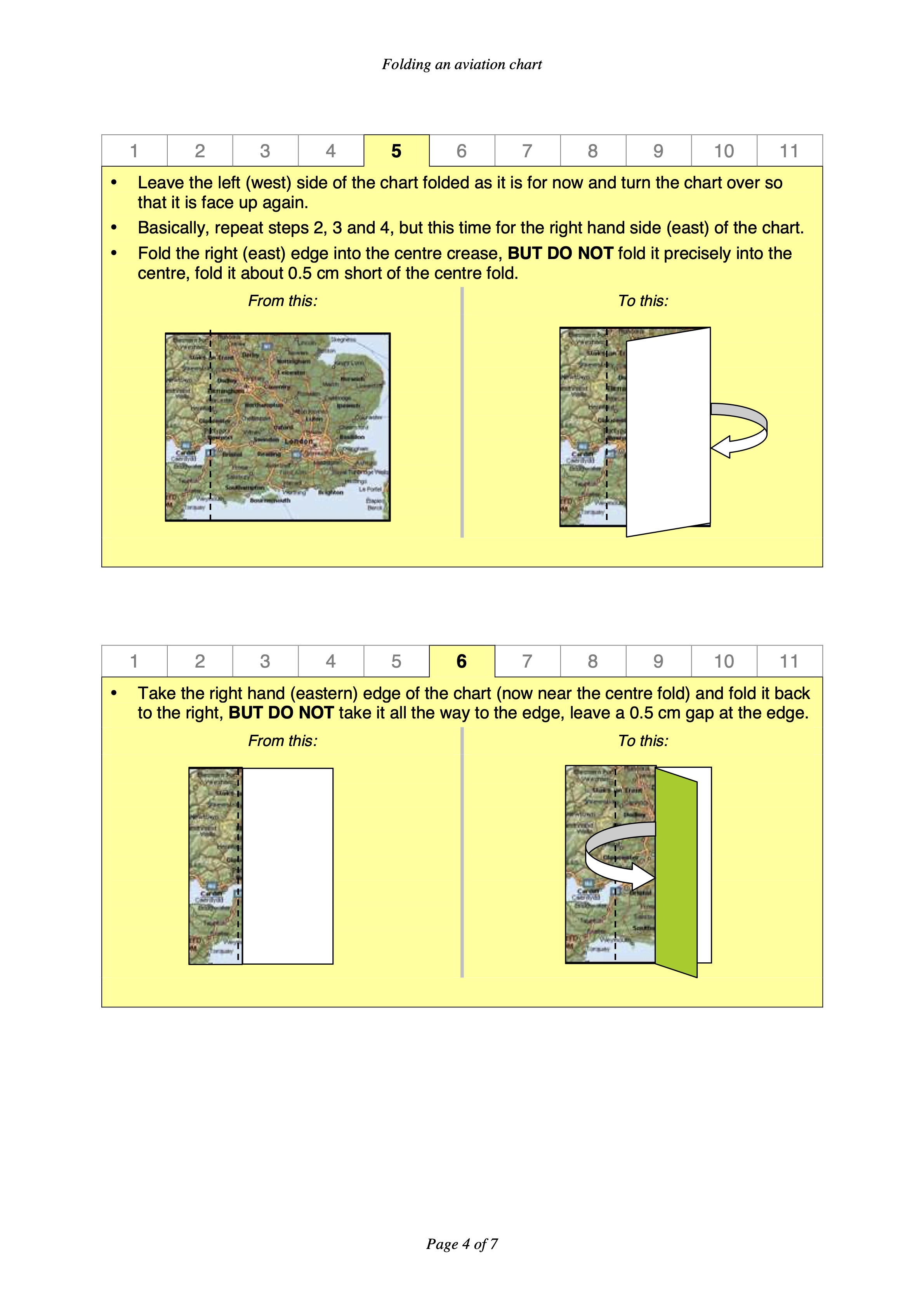 Folding aviation charts and internet archaeology – Incidental Findings