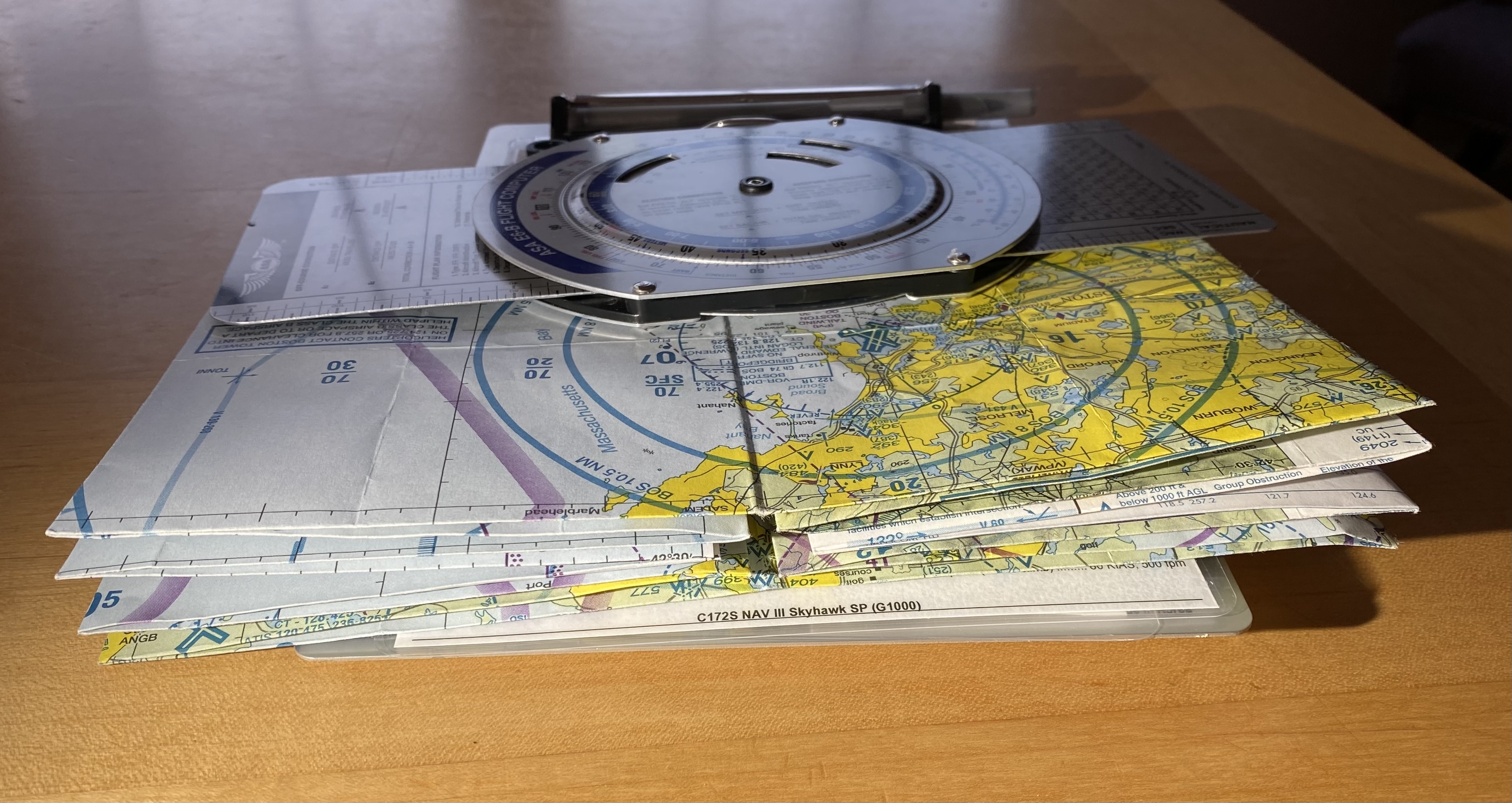 Folding aviation charts and internet archaeology – Incidental Findings